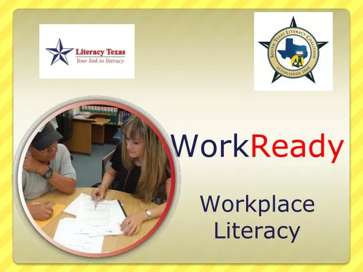PPT - Work Ready Workplace Literacy PowerPoint Presentation, free ...