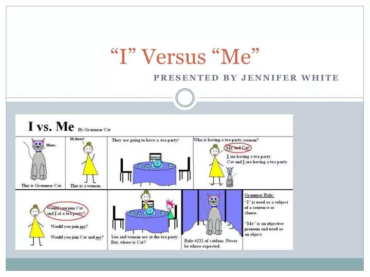 PPT - “I” Versus “Me” PowerPoint Presentation, free download - ID:2491271