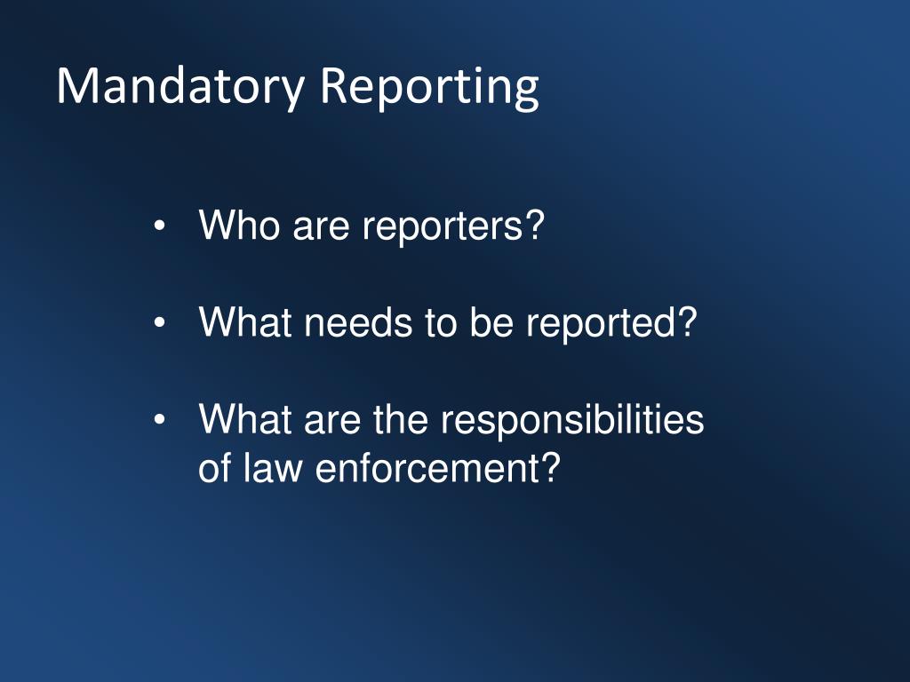 PPT - Elder Abuse & Colorado’s New Mandatory Reporting Law PowerPoint ...