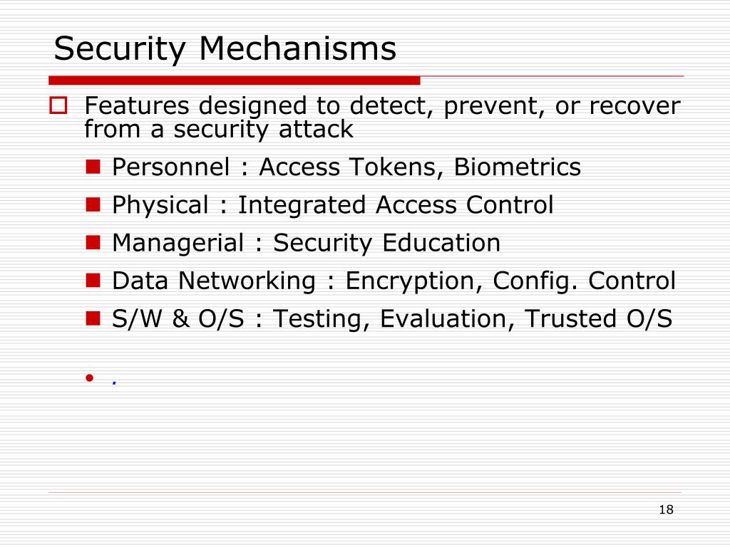 PPT - Enhancing Information Security: Understanding Attacks, Services ...