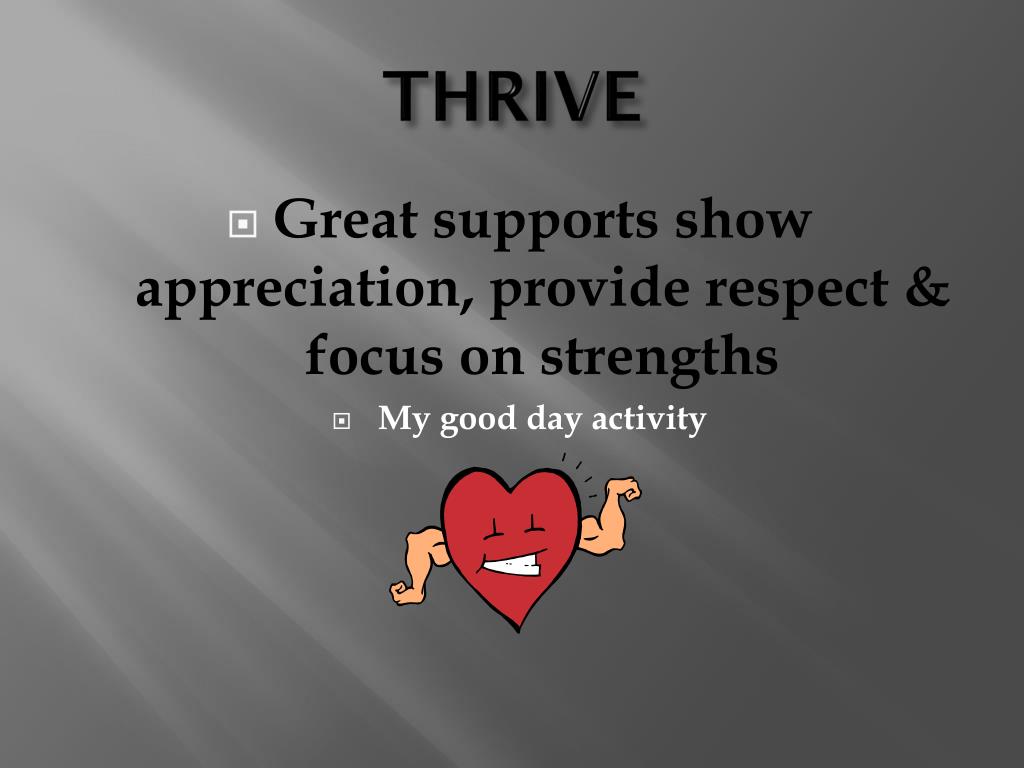 PPT - Ally learning experience #6 helping people thrive presented by ...