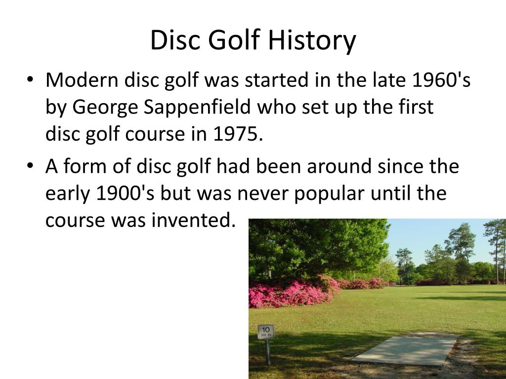 PPT - Disc Golf or Frisbee Golf PowerPoint Presentation, free download ...
