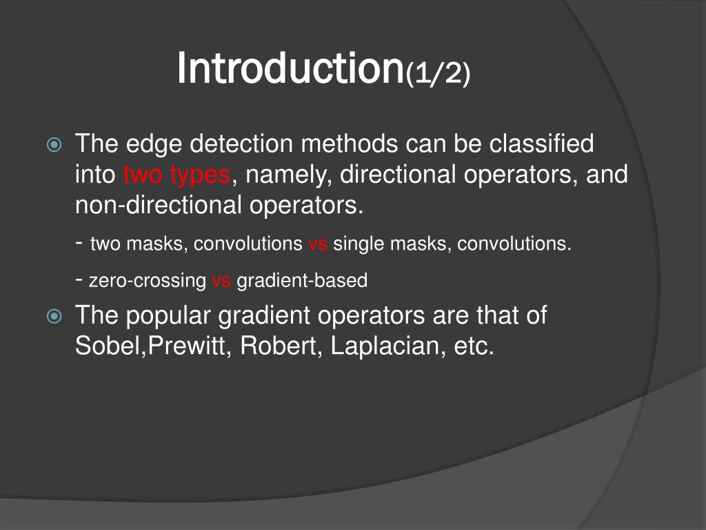 Ppt Local Threshold And Boolean Function Based Edge Detection Powerpoint Presentation Id2492916