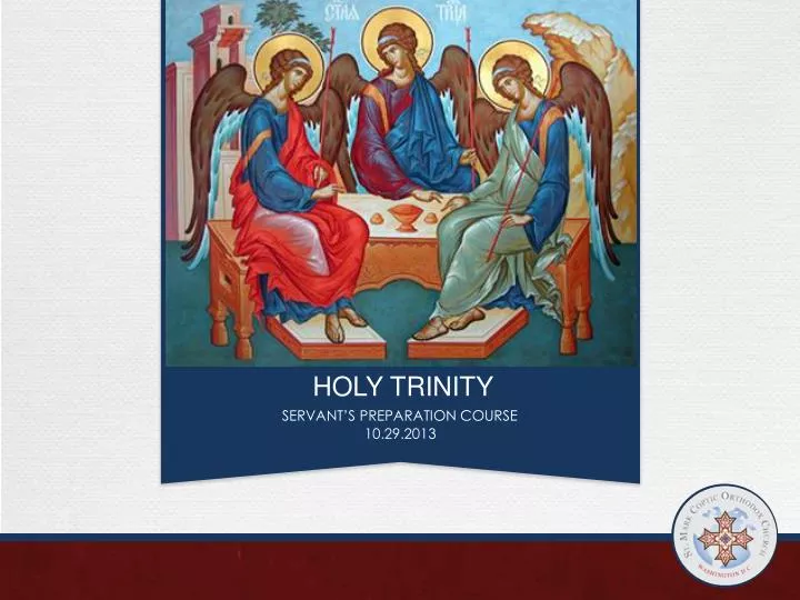 PPT - HOLY TRINITY PowerPoint Presentation - ID:2493970