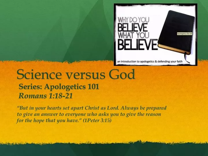 PPT - Science versus God PowerPoint Presentation, free download - ID ...