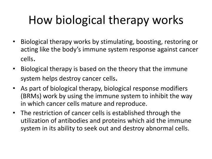 PPT - BIOLOGICAL THERAPIES PowerPoint Presentation - ID:2494455