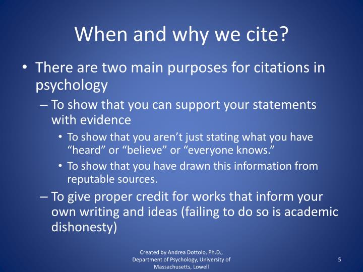 PPT - In-text citations: Online Sources PowerPoint Presentation - ID ...