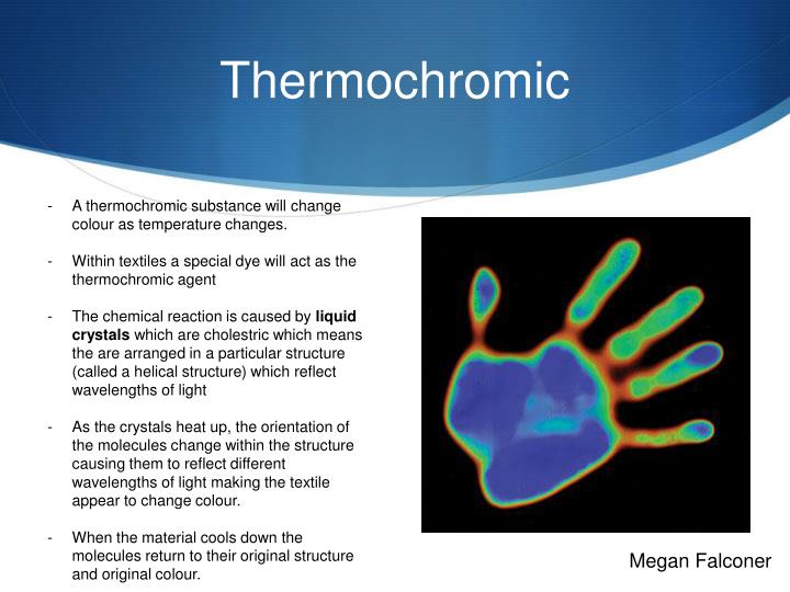 PPT - Thermochromic Textiles PowerPoint Presentation - ID:2494963