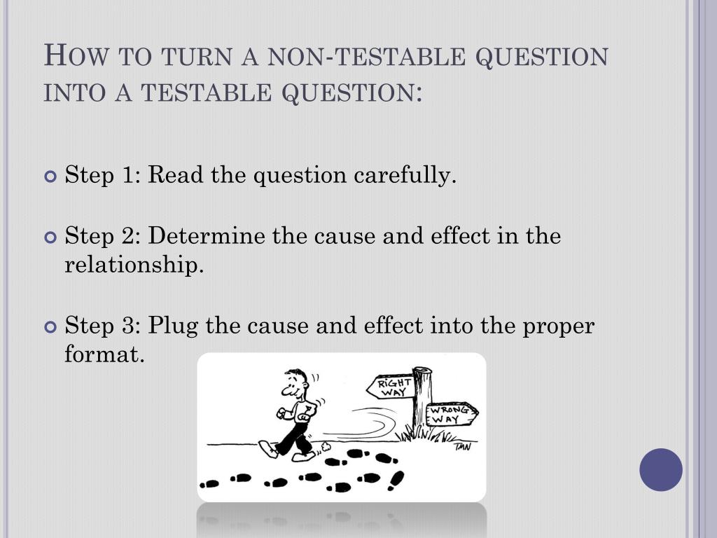 PPT - How to write a testable question PowerPoint Presentation, free ... PPT - How to write a testable question PowerPoint Presentation, free ...
