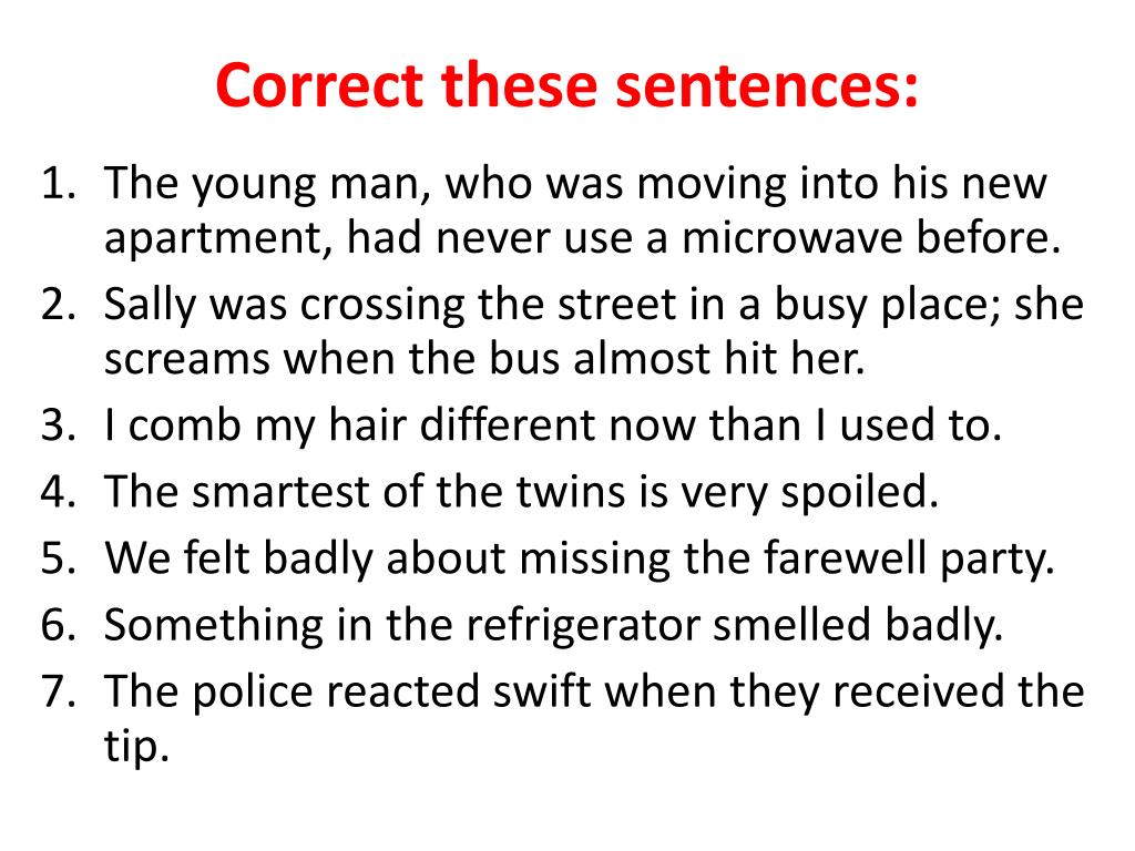 Following Sentences Is Correct How To Write A Correct Sentence In Following Sentences Is Correct How To Write A Correct Sentence In