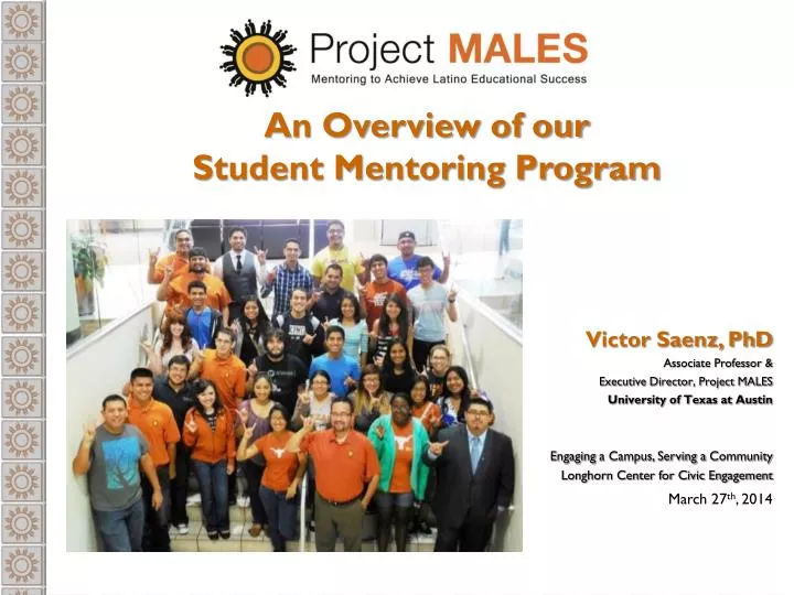PPT - An Overview of our Student Mentoring Program PowerPoint ...
