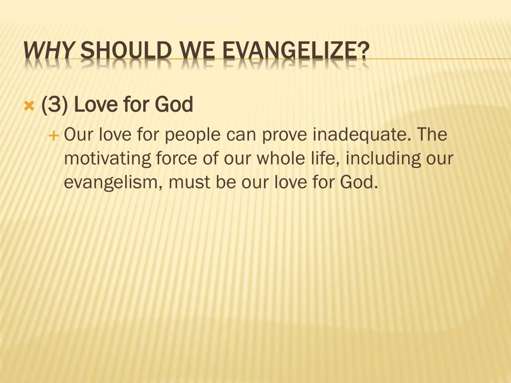 PPT - The gospel and personal evangelism PowerPoint Presentation, free ...