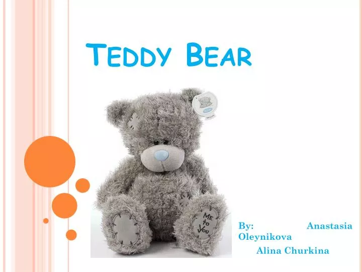 PPT - Teddy Bear PowerPoint Presentation, free download - ID:2497596