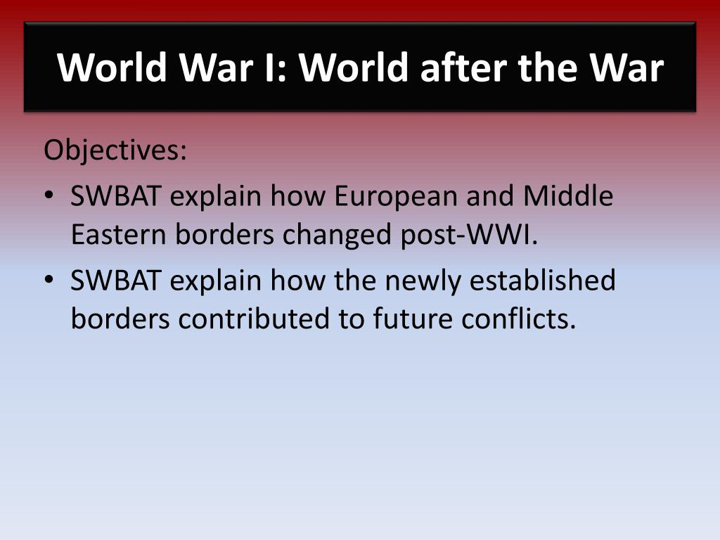 PPT - World War I: The Great War 1914-1918 PowerPoint Presentation ...