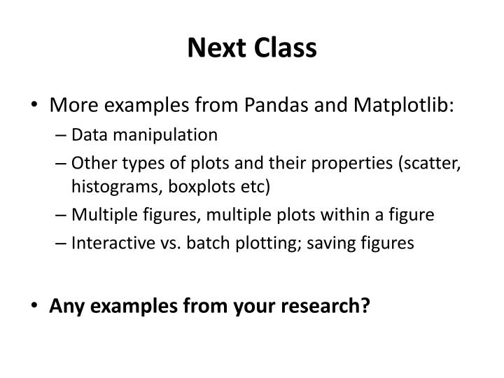 Ppt Python Lab Matplotlib I Powerpoint Presentation Id 2497722
