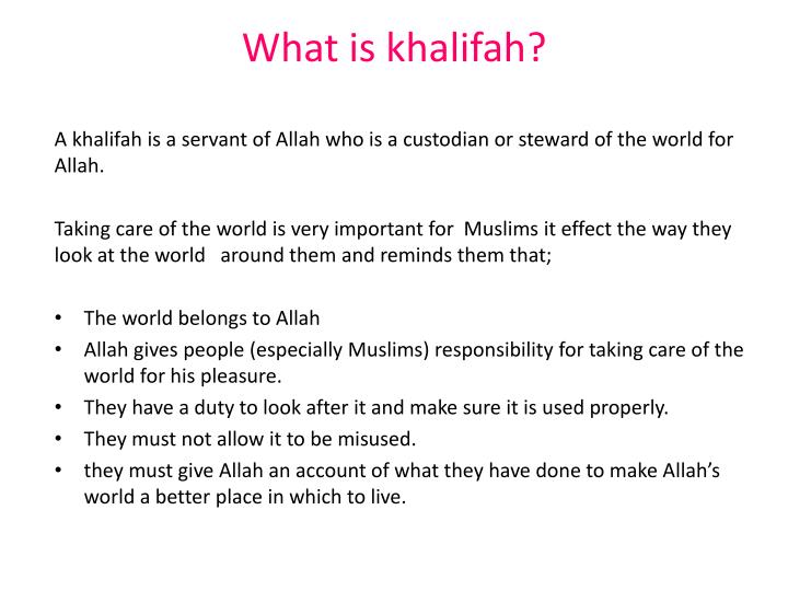 PPT - 1.5 The meaning and importance of belief in Islamic teaching on ...