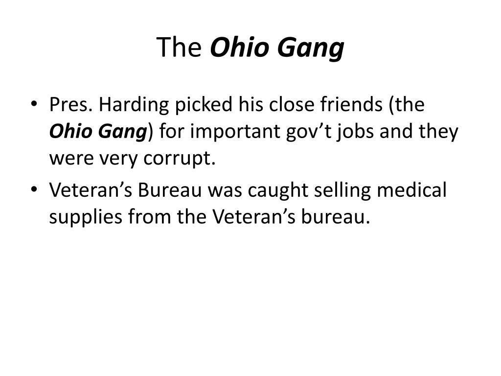 PPT - The Roaring 20s : Presidential Politics PowerPoint Presentation ...