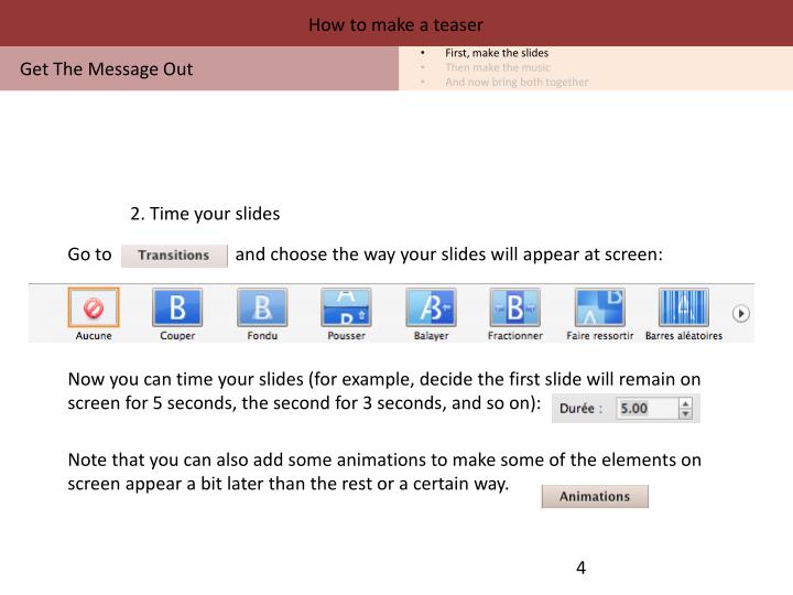 PPT - How to make a teaser PowerPoint Presentation - ID:2498788