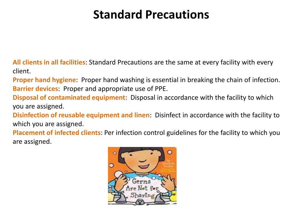 PPT - Standard Precautions and Bloodborne Pathogens PowerPoint ...