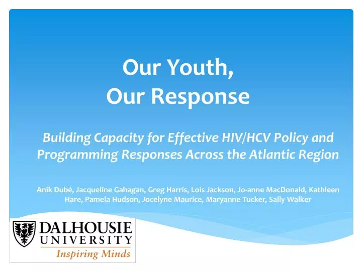 PPT - Our Youth, Our Response PowerPoint Presentation, free download ...