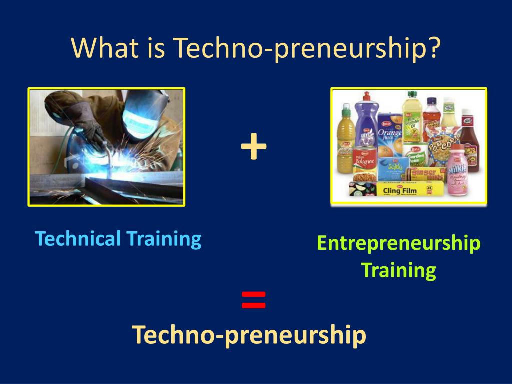 PPT - The Technopreneurship Formula: Promoting Alternative Career ...