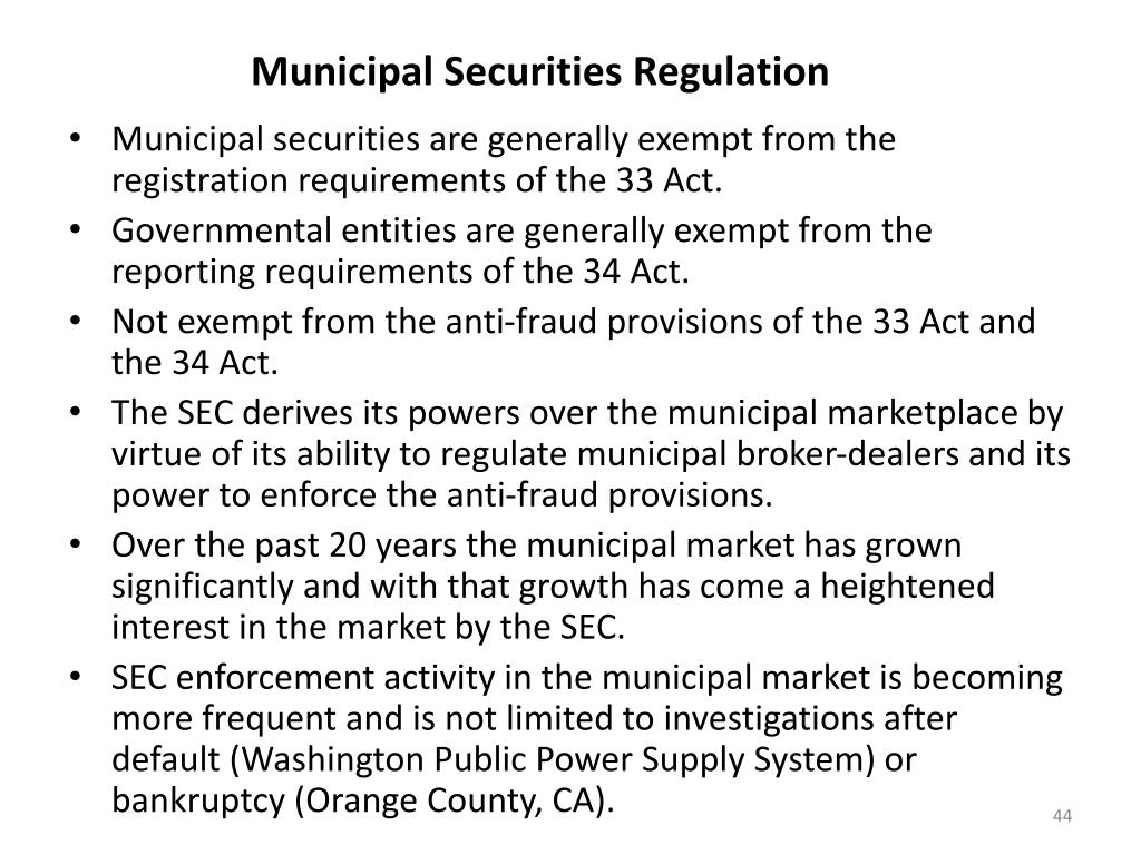 PPT - FGFOA Webinar Series “ The New Securities and Exchange Commission ...