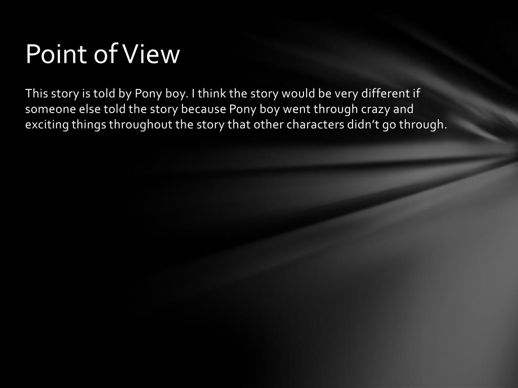 PPT - The Outsiders S.E. HINTON 1967 fiction PowerPoint Presentation ...