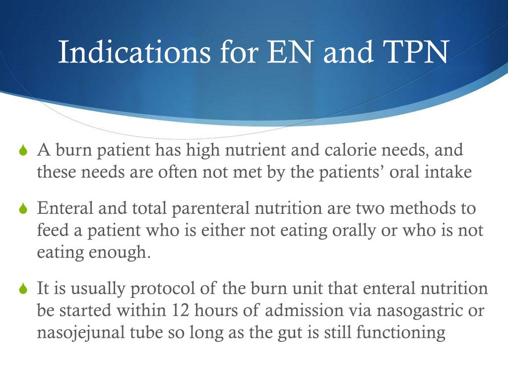 PPT - Nutrition Support Protocols for Burn Patients: Key ...