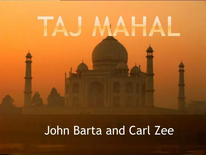 PPT - Taj Mahal PowerPoint Presentation, free download - ID:2500247