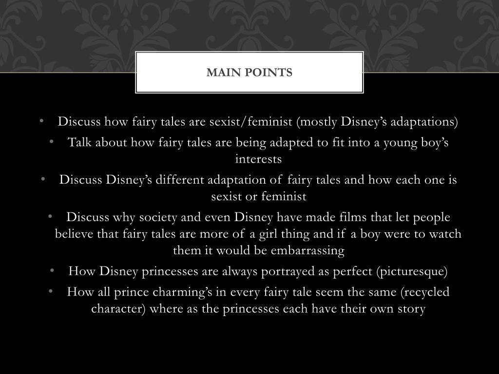 PPT - Are Fairy tales sexist? PowerPoint Presentation, free download ...