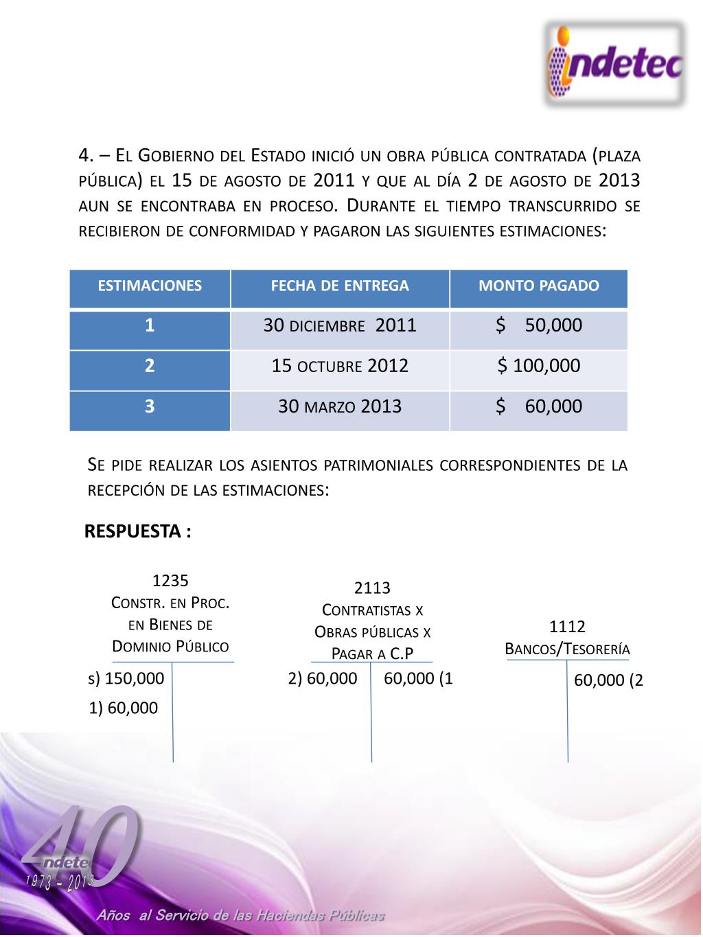 PPT - TALLER PARA EL REGISTRO DE LOS BIENES MUEBLES E INMUEBLES EN LA ...