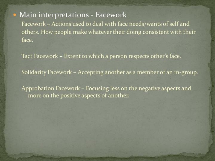 PPT - Face Negotiation Theory PowerPoint Presentation - ID:2501014