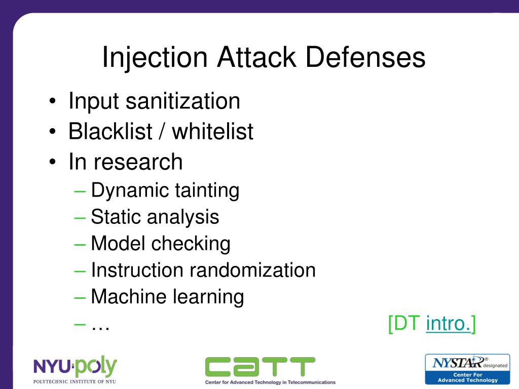 Ppt Preventing Web Application Injections With Complementary Character Coding Powerpoint 6412