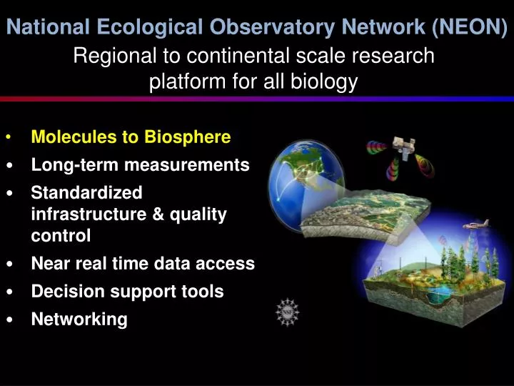 PPT - National Ecological Observatory Network (NEON) PowerPoint ...
