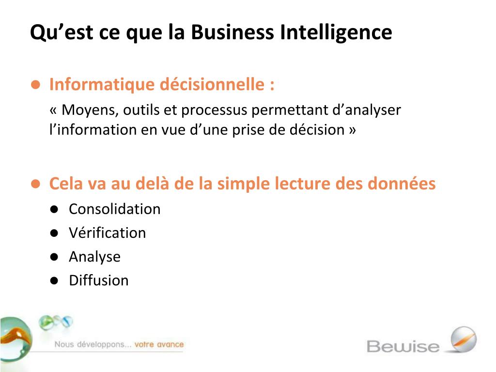 PPT - Business Intelligence CLSO – 24 février 2011 Jean-Pierre Riehl ...