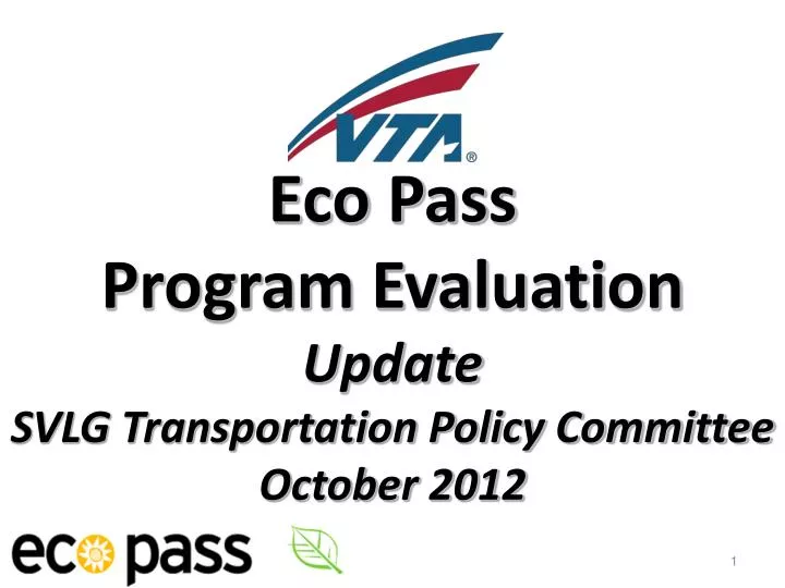 PPT - Eco Pass Discussion PowerPoint Presentation, free download - ID ...