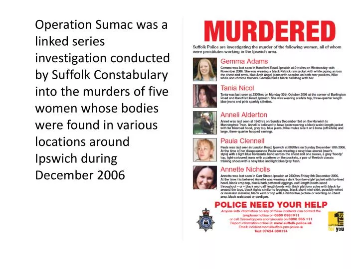 PPT - Crime Linking Assessment PowerPoint Presentation, free download ...