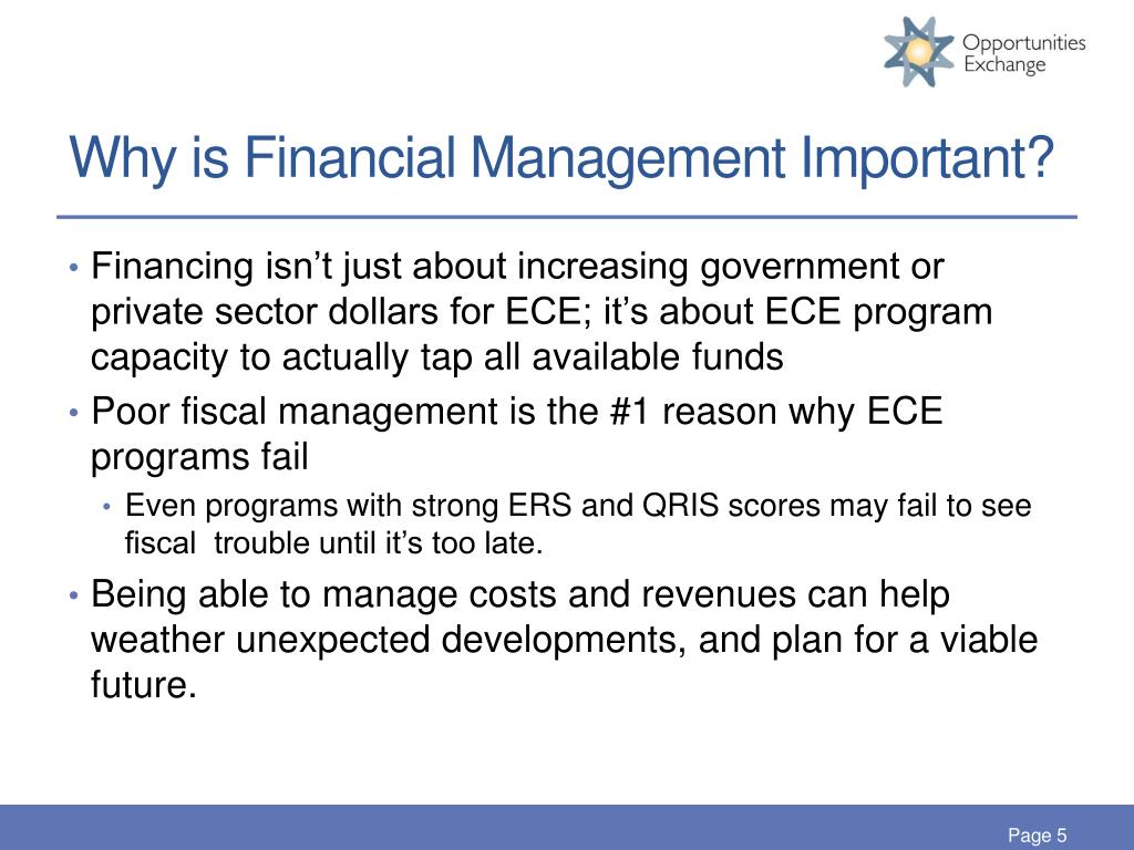 PPT - Early Childhood Education Finance: Making Ends Meet in a ...