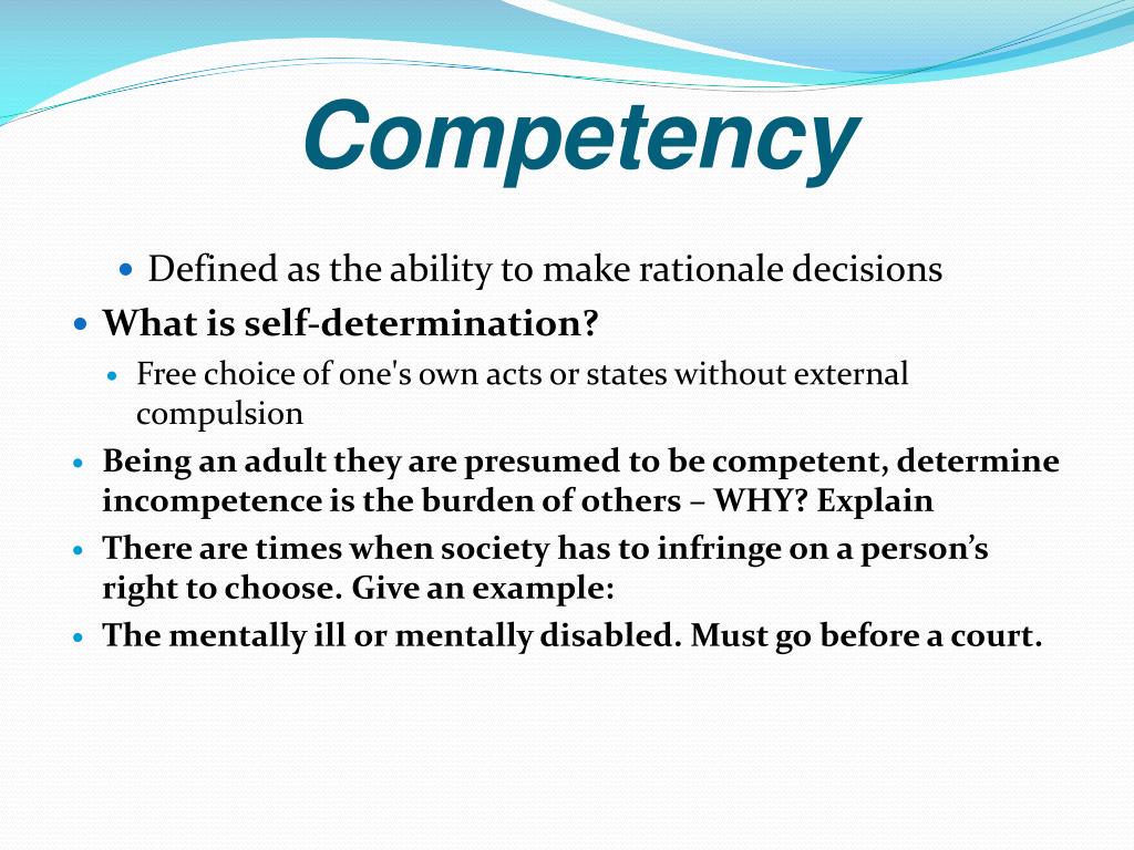 PPT - Review from the text – 382-385 (Opinion in Canterbury V. Spence ...