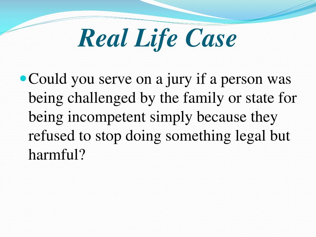PPT - Review from the text – 382-385 (Opinion in Canterbury V. Spence ...
