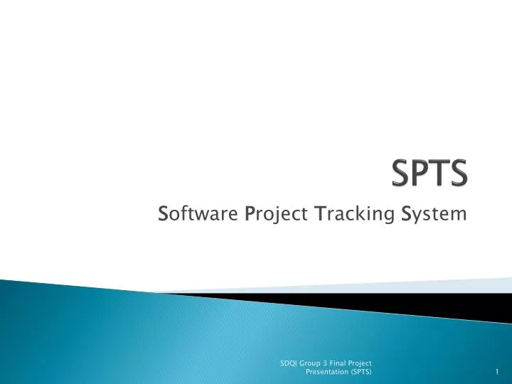 PPT - SPTS PowerPoint Presentation, free download - ID:2502417