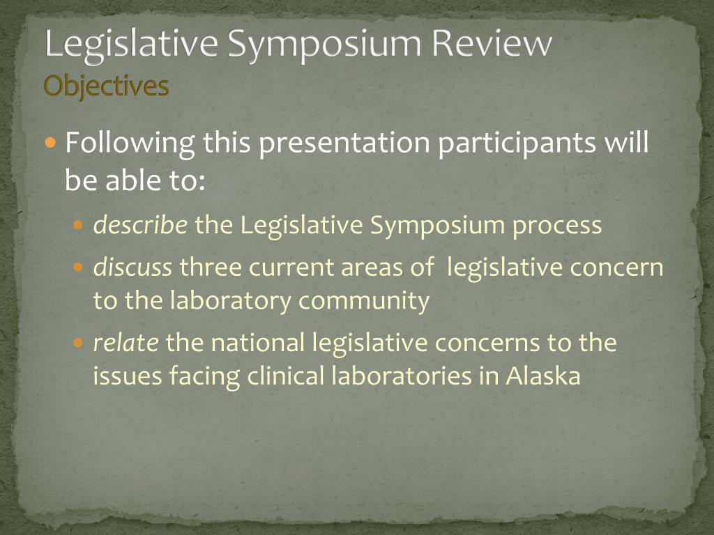 PPT - Government Liaison Report CLSA Annual Meeting – Fairbanks, Alaska ...