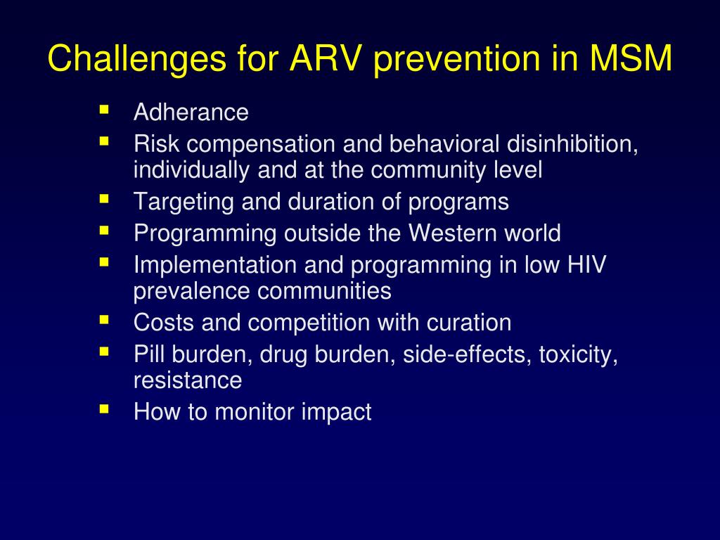 PPT - Potential role of PEP, PrEP and ART for HIV Prevention among Men ...