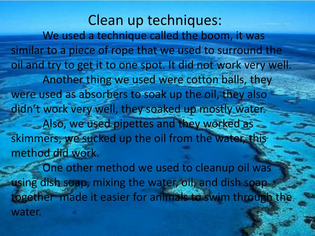 PPT - After the Spill: Understanding Oil Spills and Their Impact on ...