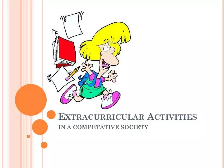 PPT - Extracurricular Activities PowerPoint Presentation, free download ...
