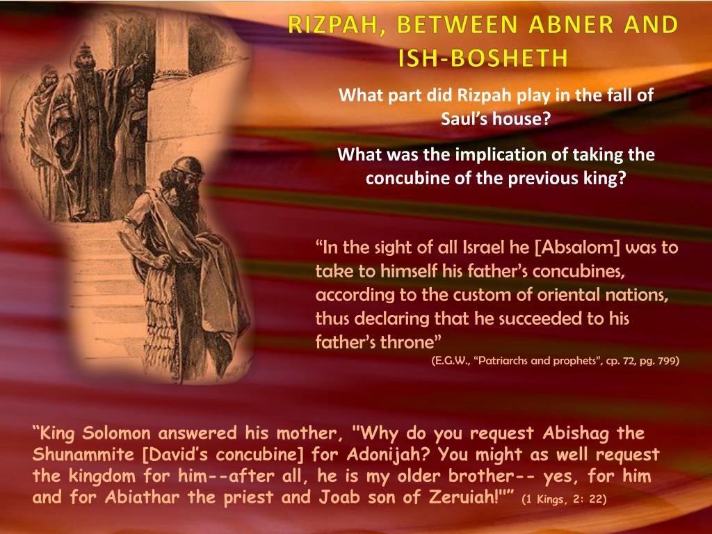 PPT - RIZPAH : THE INFLUENCE OF FAITHFULNESS PowerPoint Presentation ...