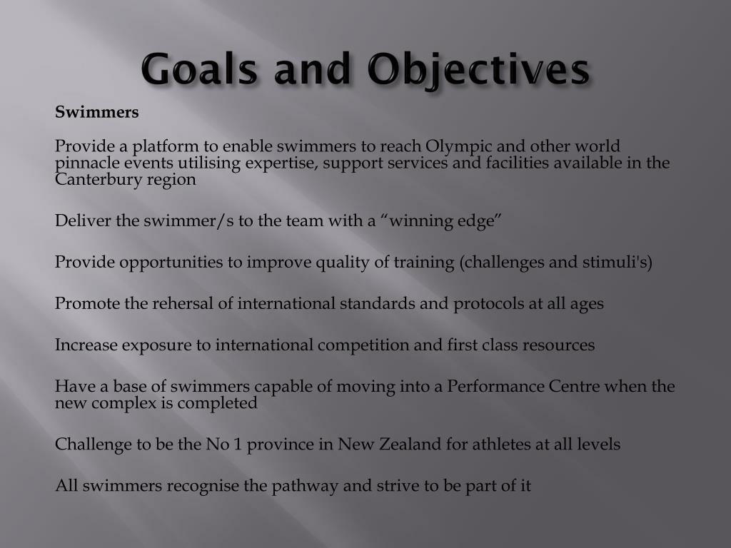 PPT - SWIMMING CANTERBURY WEST COAST SWIMMING EASTERN DISTRICTS ...