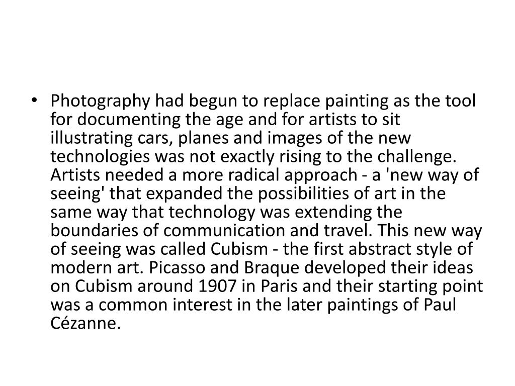 PPT - PABLO PICASSO (1881-1973) 'Factory, Horta de Ebbo ', 1909 (oil on ...