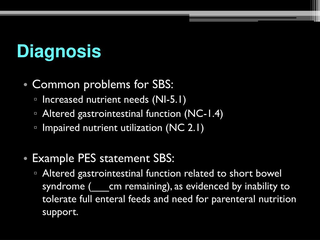 PPT - Nutrition Interventions for Pediatric Patients with Short Bowel ...