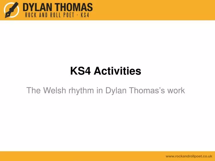 PPT - KS4 Activities PowerPoint Presentation, free download - ID:2504212
